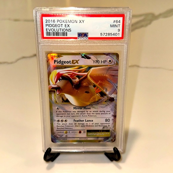 Pokemon | Games | 26 Pokemon Xy Pidgeot Ex Evolutions Mint 9 | Poshmark